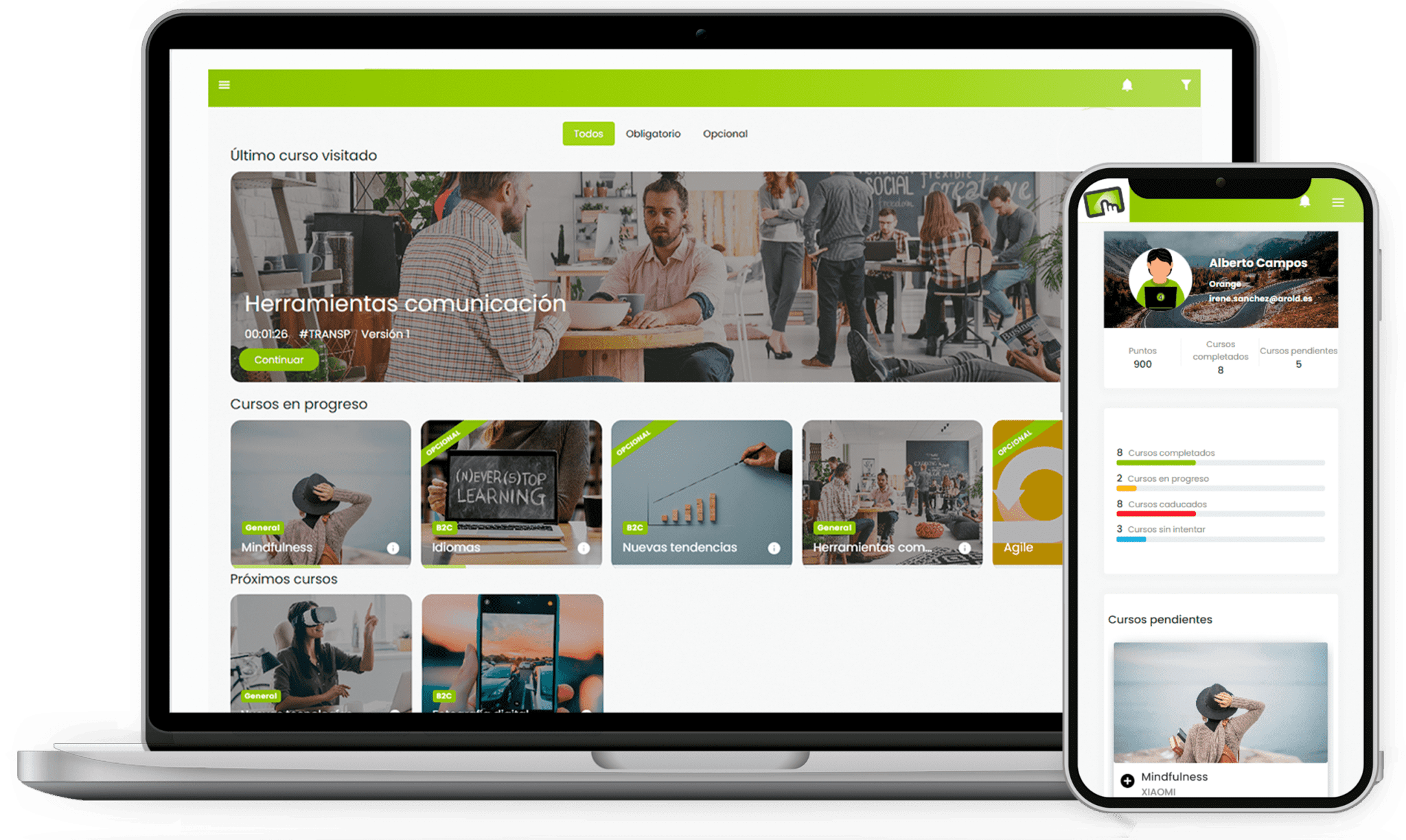 Plataforma e-learning para Empresas - LMS E-xplicate